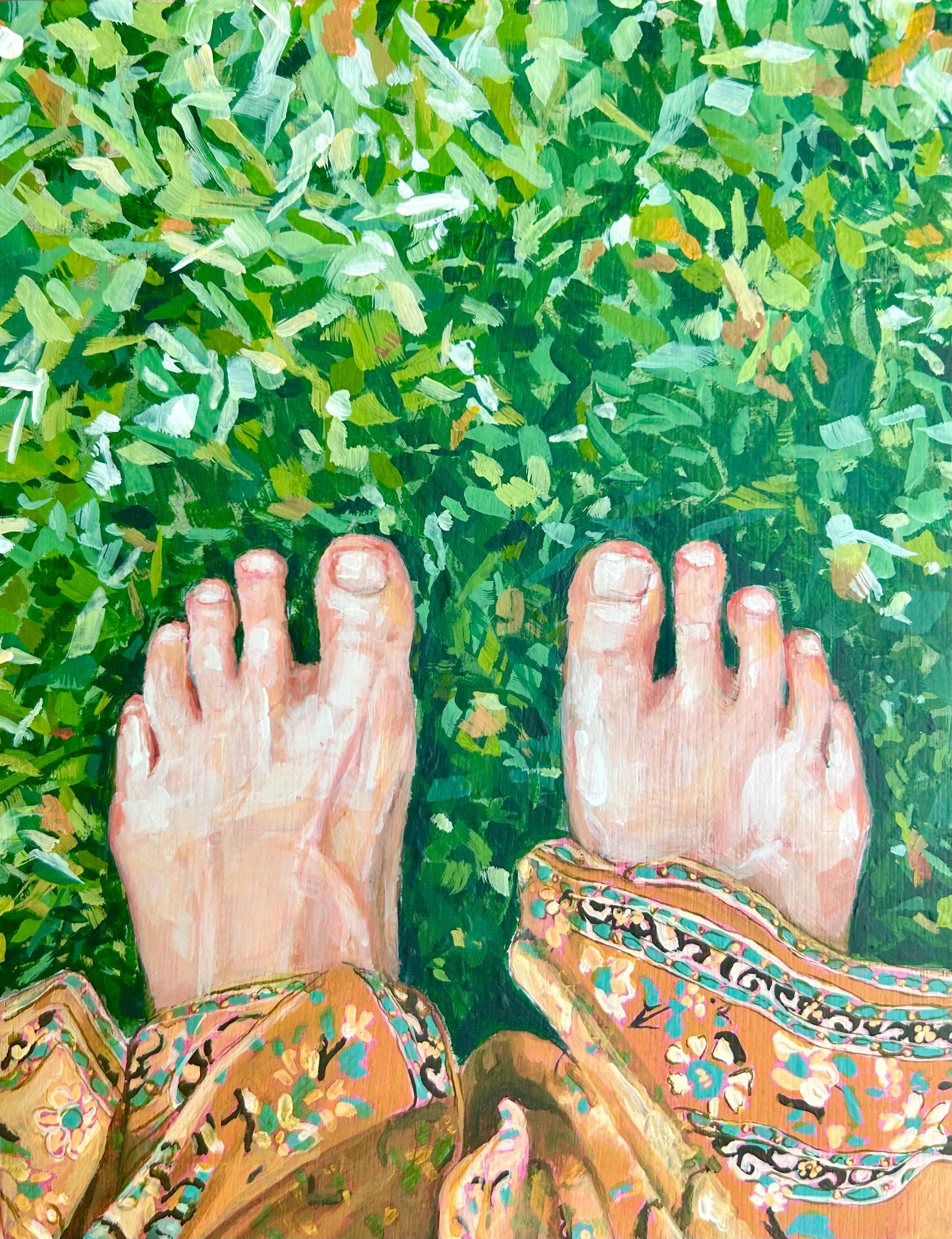 Feet on Grass 1 – Natasha Mott