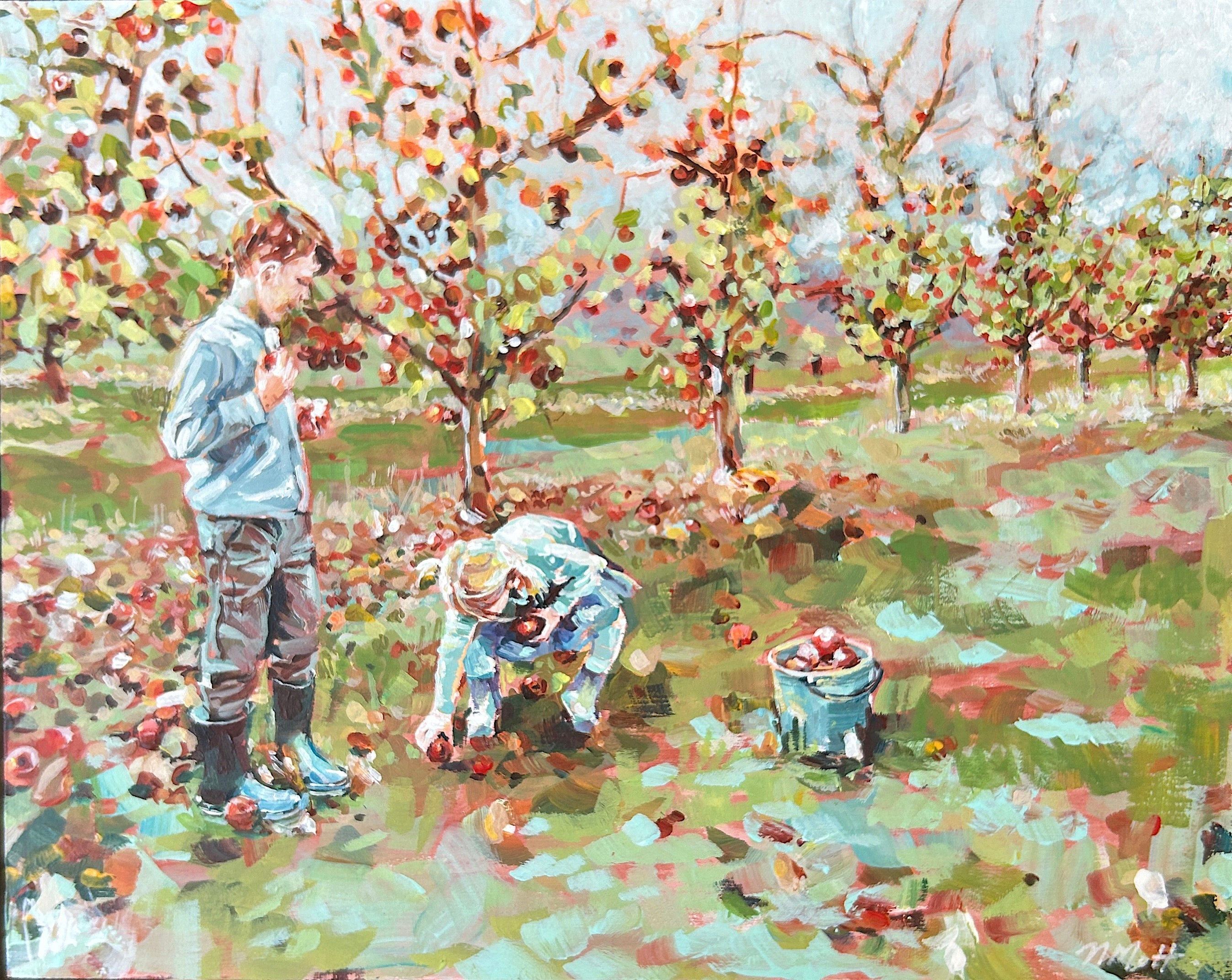 Picking Apples – Natasha Mott